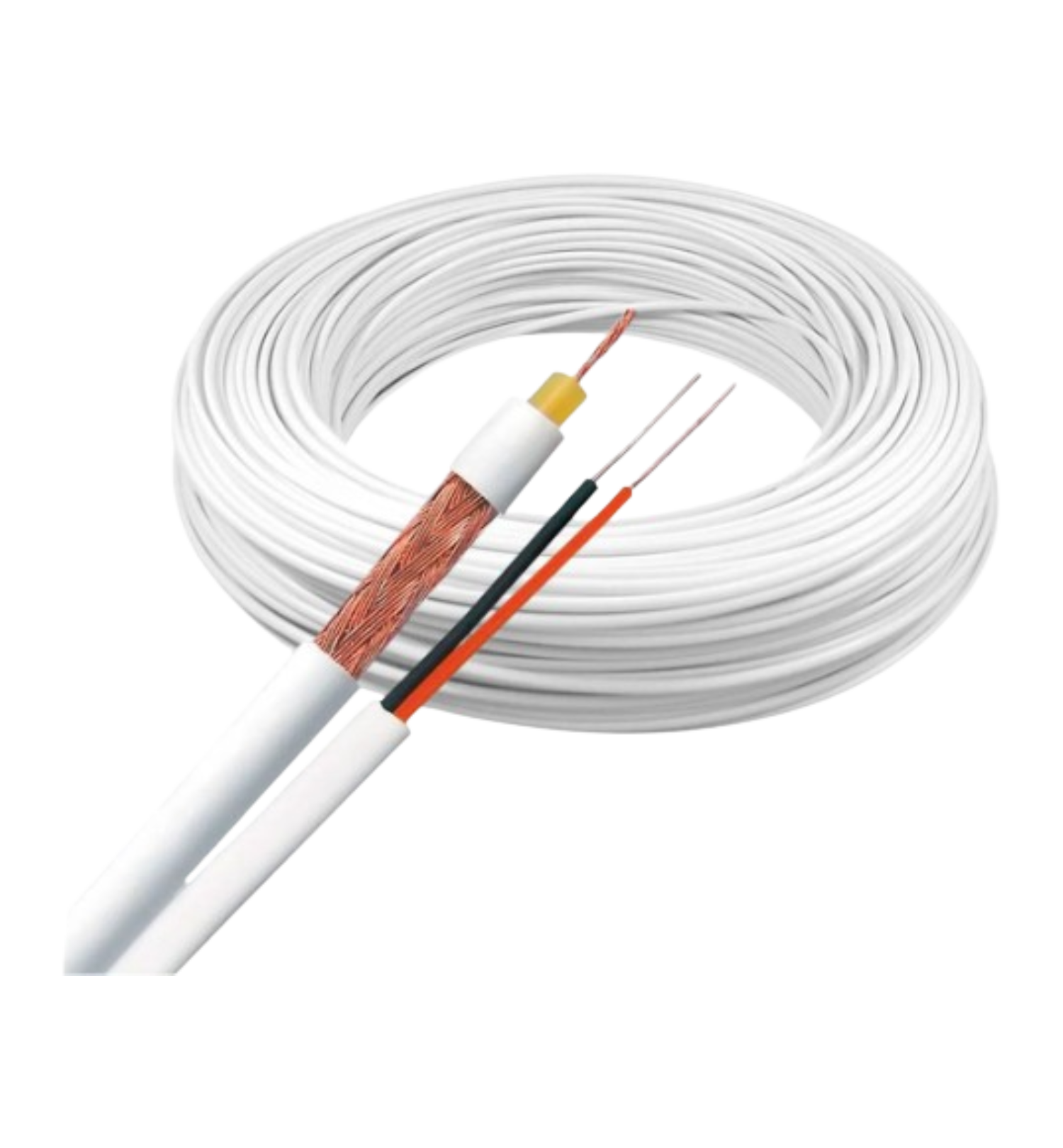 CABO COAXIAL 4MM 85% BIPOLAR FLEX - 100 METROS - CONDUTTI - CABOS PARA ...